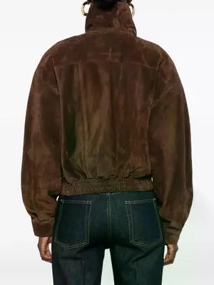 Saint Laurent Zip-fastening Suede Jacket