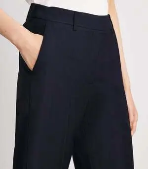 BLAZÉ MILANO Virgin Wool Check Lundy Tailored Trousers