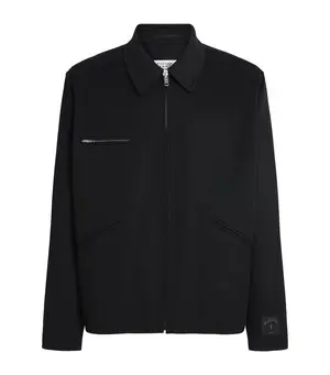 MAISON MARGIELA Wool Zip-up Jacket