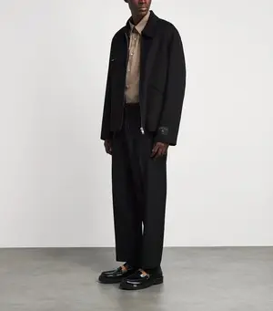 MAISON MARGIELA Wool Zip-up Jacket