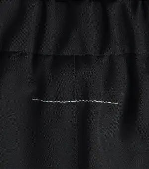 MAISON MARGIELA Cotton Pleated Drawstring Trousers