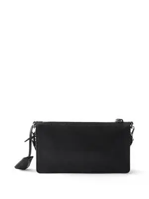 Prada Antiqued Leather Pouch