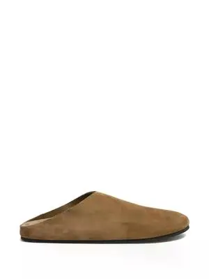 THE ROW Hudson Slides - Brown
