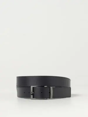 Emporio Armani Leather Belt - Brown