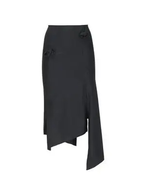 Coperni Flower Skirt - Black