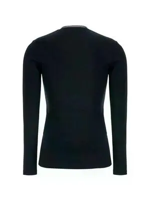 Fabiana Filippi V-neck Sweater With Bead Trim