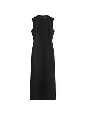 MAISON MARGIELA Sleeveless Midi Dress - Black