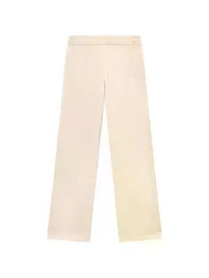 Off-White Diagonals Lace Satin Track Pants - Neutrals
