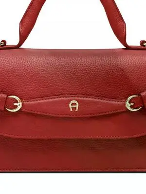 AIGNER Small Cavallo Logo-plaque Tote Bag