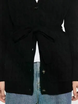 Valentino Garavani Cashmere Cable Knit Cardigan