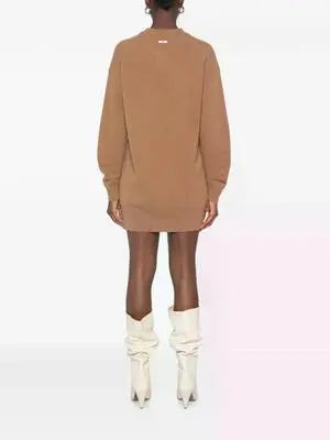 Elisabetta Franchi Cut-out Knitted Mini Dress