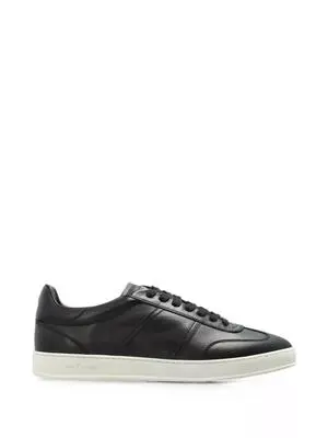 Kiton Leather Sneakers - Black