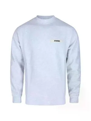 Jacquemus Logo-patch Sweatshirt - Grey