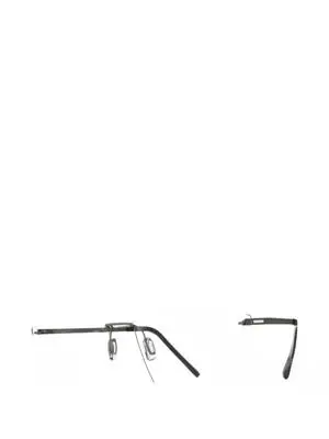 BLACKFIN Rectangle Frame Eyeglasses - Black