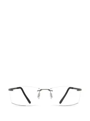 BLACKFIN Rectangle Frame Eyeglasses - Black