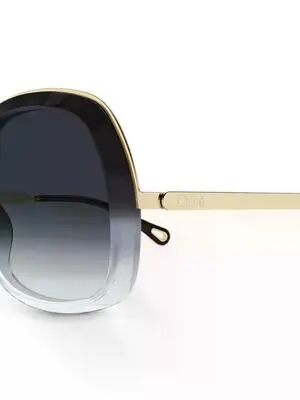 Chloé Gradient Square-frame Sunglasses
