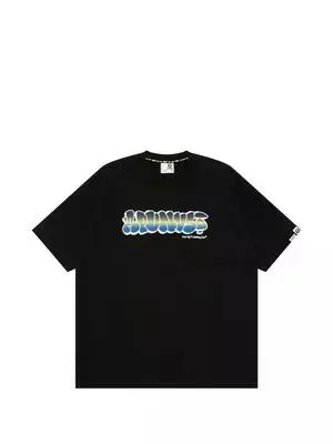 AAPE BY *A BATHING APE Aapeunvs Logo-print Graffiti-effect T-shirt