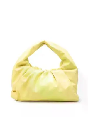 Bottega Veneta Lambskin The Pouch Shoulder Bag - Yellow