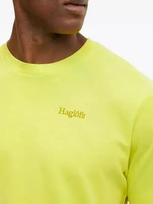 HAGLOFS Logo-embroidered T-shirt