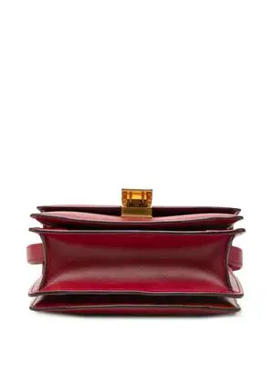 Celine Small Calfskin Classic Box Crossbody Bag - Red