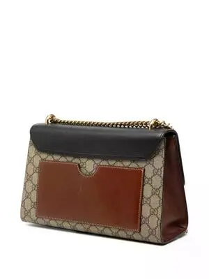 Gucci 2000-2015 Medium Gg Supreme Padlock Shoulder Bag