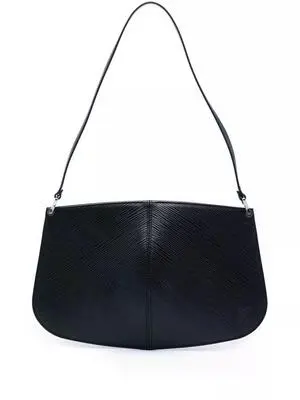 LOUIS VUITTON Epi Demi Lune Pochette Shoulder Bag - Black