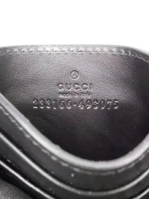 Gucci 2000-2015 Guccissima Card Holder