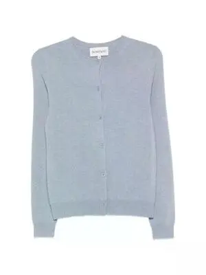 Eric Bompard Button-fastening Crew-neck Cardigan - Blue