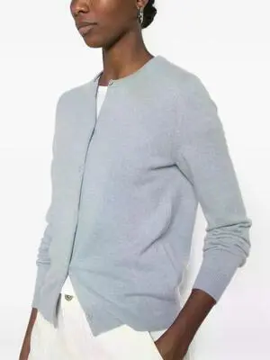 Eric Bompard Button-fastening Crew-neck Cardigan