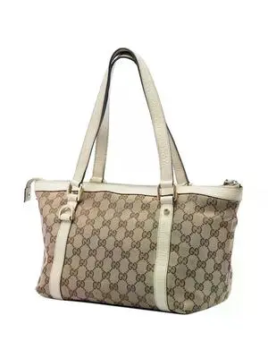 Gucci Gg Canvas Abbey D Ring Tote Bag