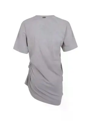 ZIGGY CHEN Asymmetric Gathered T-shirt