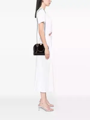 LOUIS VUITTON 2021-2026 Monogram Vernis Alma Bb Satchel