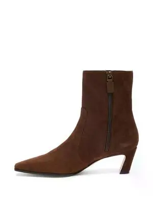 STUART WEITZMAN Stassi Sculptural-heel Ankle Boots