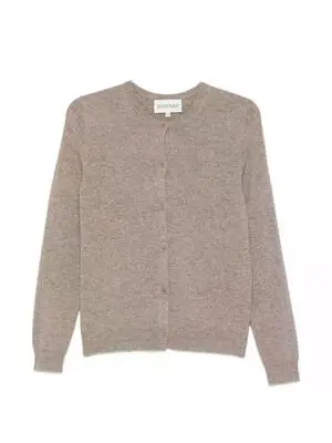 Eric Bompard Crew-neck Cardigan - Neutrals