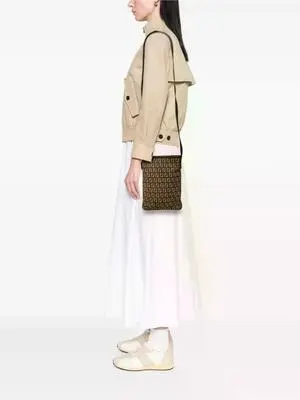 Fendi Zucchino Canvas Crossbody Bag