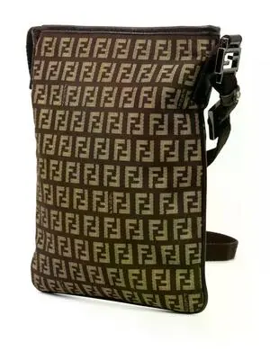 Fendi Zucchino Canvas Crossbody Bag