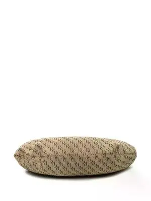 Bottega Veneta Monogram Canvas Hobo Bag