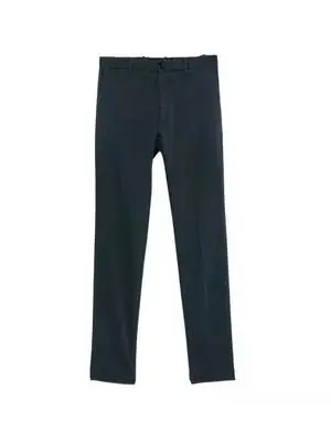 Incotex Pressed-crease Straight-leg Trousers