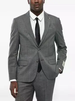 Corneliani District Check Virgin Wool Suit