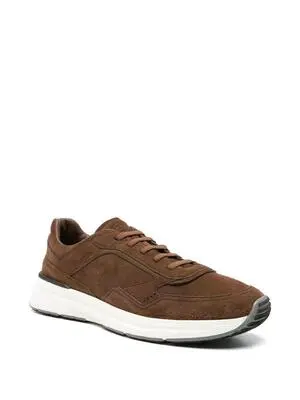Church's Suede Panelled Sneakers