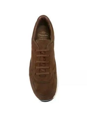 Church's Suede Panelled Sneakers