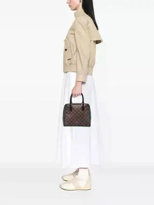 LOUIS VUITTON 1998 Damier Ebene Brera Handbag