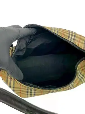 Burberry 2000-2010 Haymarket Check Canvas Shoulder Bag