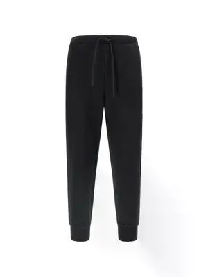 BOSS Hadiko Stretch-cotton Track Pants With Puff-print Logo
