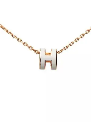 Hermès Pop H Pendant Necklace - Pink