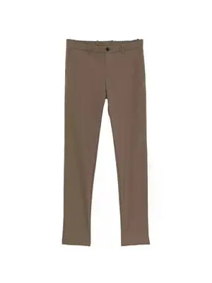 Incotex Belt-loop Zip-fastening Trousers - Neutrals