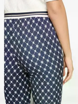 BETTY BARCLAY Geometric Print Trousers
