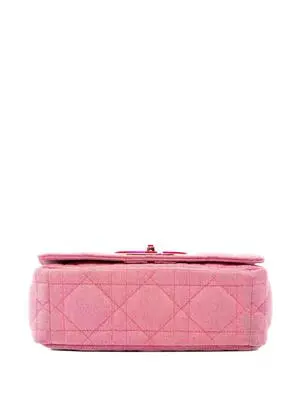 Dior 2022 Medium Denim Macrocannage Caro Bag