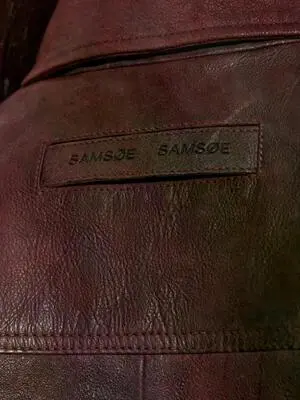 SAMSOE SAMSOE Leather Jacket