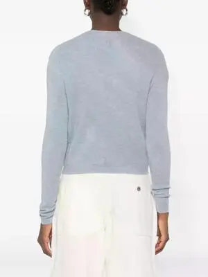 Eric Bompard Plain-knit Cardigan
